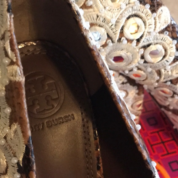 Tory Burch | Shoes | Tory Burch Faded Coffee Ivory Francesca Pumps 85 ...